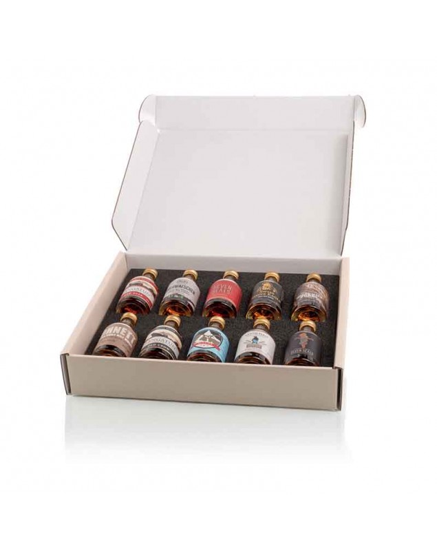Whisky Tasting Box - Swiss Edition - 44.5% - 10x5cl